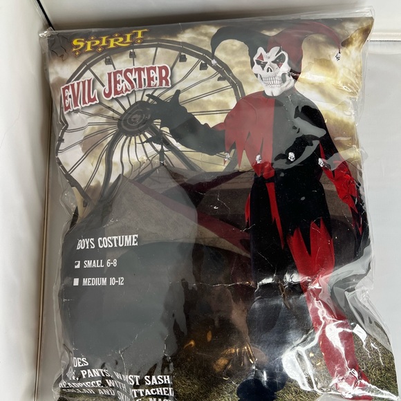 Spirit | Costumes | Evil Jester Clown Child Costume Spirit Halloween ...